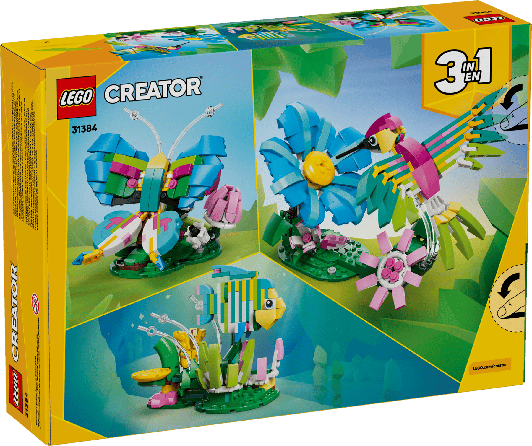 LEGO Creator - 31384 Wild Animals: Colourful Hummingbird - Playpolis