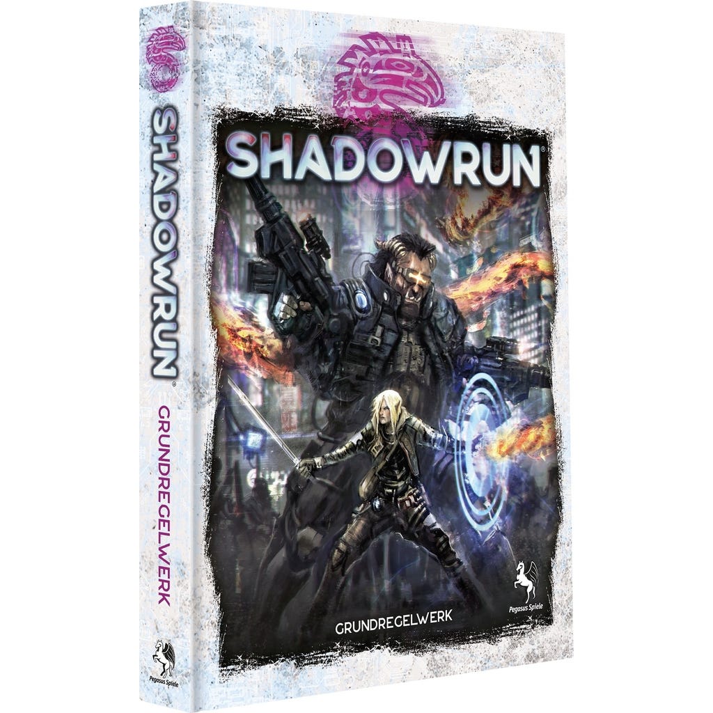 Pegasus GERMAN - Shadowrun 6. Edition Grundregelwerk - Playpolis