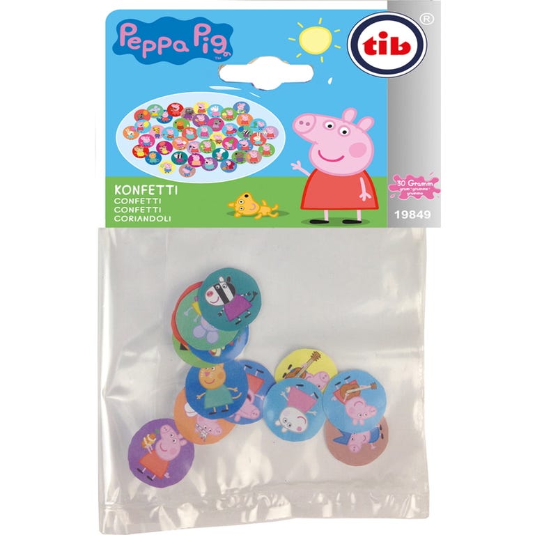 TIB Heyne Peppa Pig Confetti - Playpolis