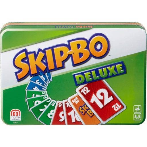 Mattel Games Skip-Bo Deluxe - Playpolis