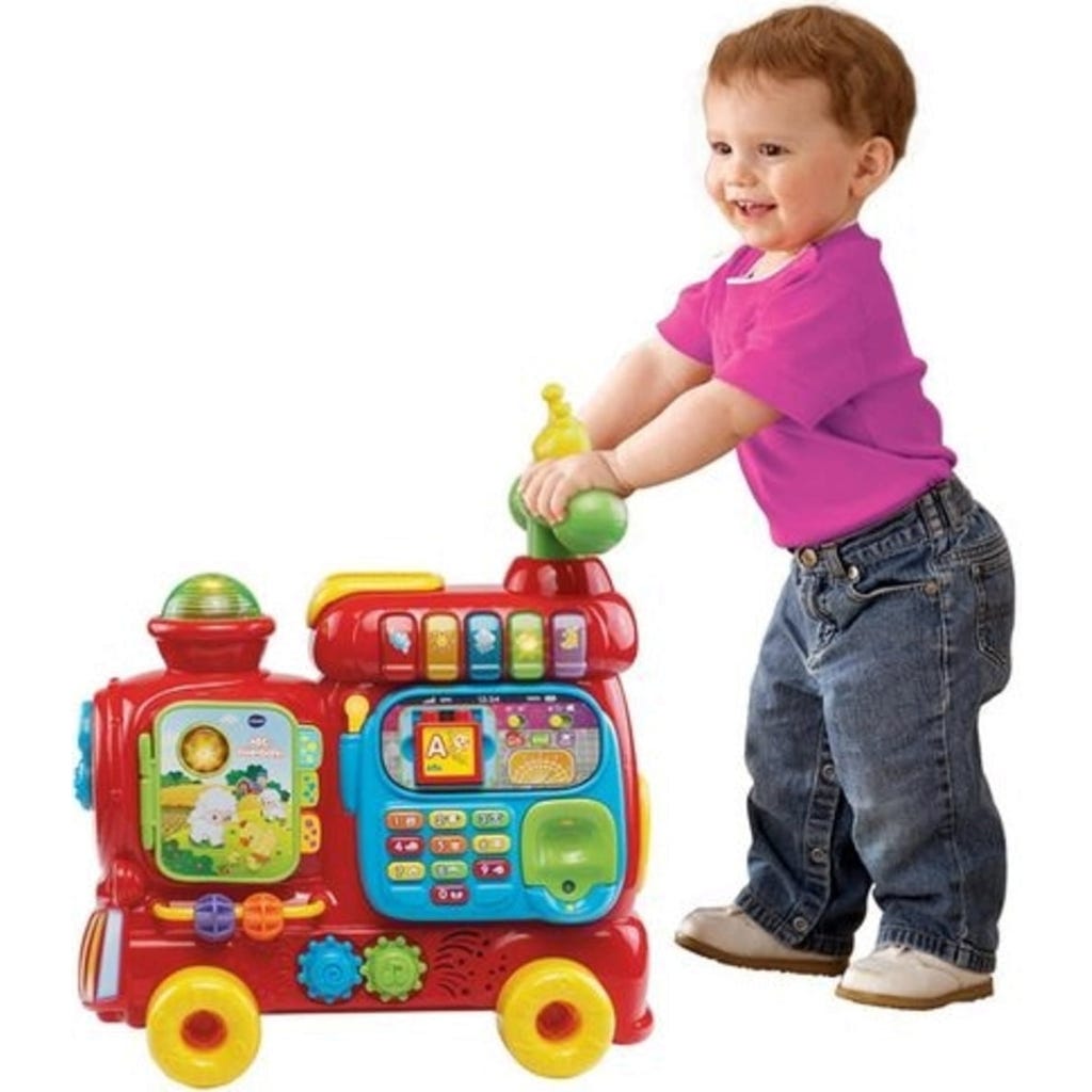 VTech Sit-to-Stand Illuminate Alphabet Train - Playpolis