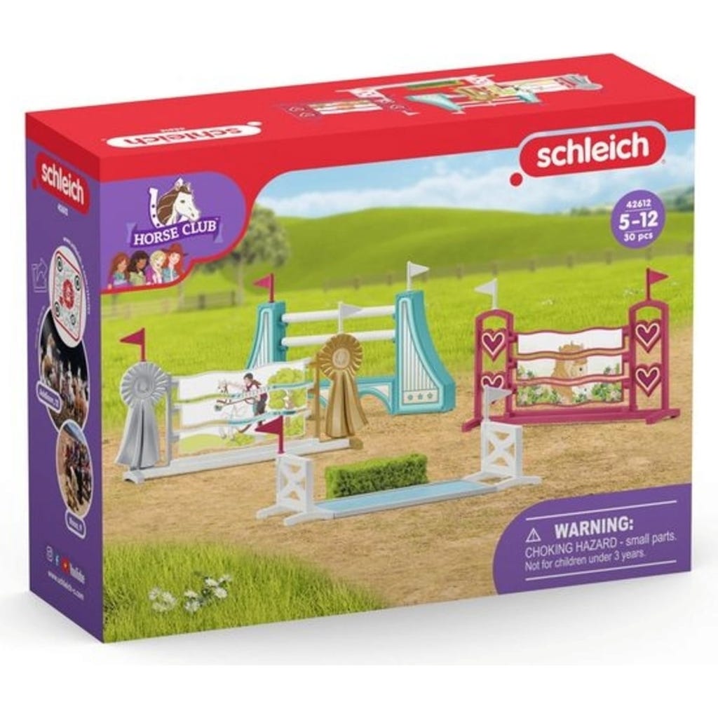 Schleich 42612 - Horse Club - Jumping Gates & Obstacles - Playpolis