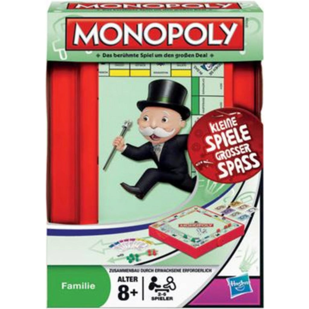 Hasbro GERMAN - Compact Monopoly - Playpolis