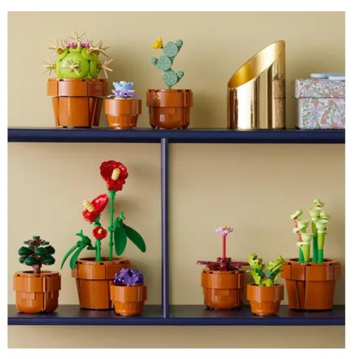 LEGO Icons Botanical Collection - 10329 Mini Plants and Flwoers Set ...