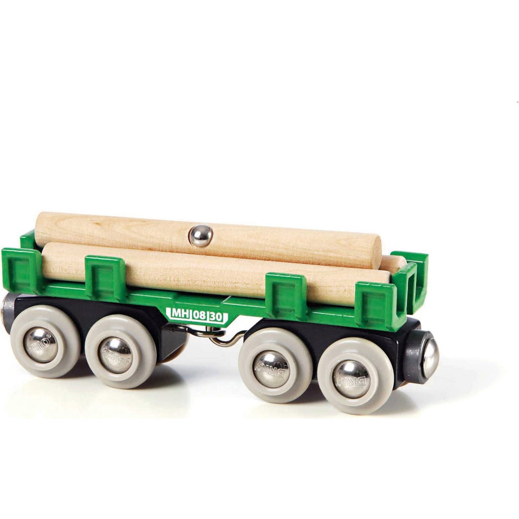 Brio BRIO - Lumber Loading Wagon - Playpolis
