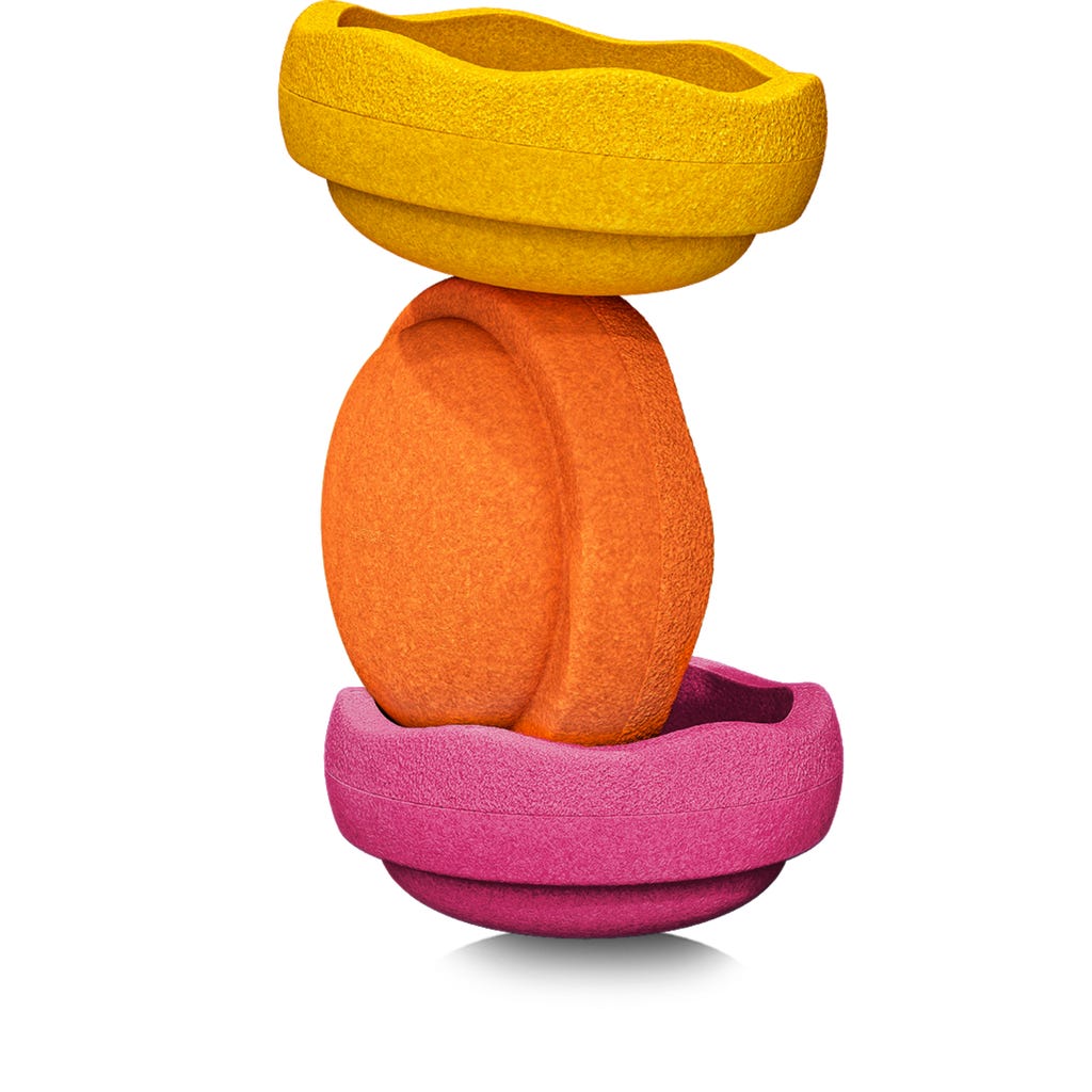 Stapelstein Original Warm Classic, 1 set - Playpolis