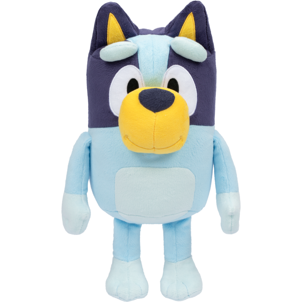 Bluey Talking Bluey Plush Toy (GERMAN, FRENCH & DUTCH) - Playpolis