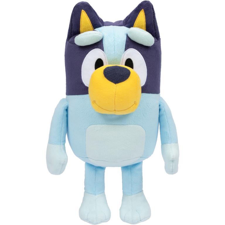 Bluey Talking Bluey Plush Toy (GERMAN, FRENCH & DUTCH) - Playpolis