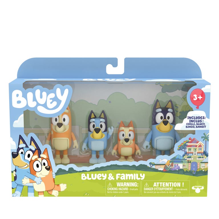 Bluey Bluey & Family - Playpolis