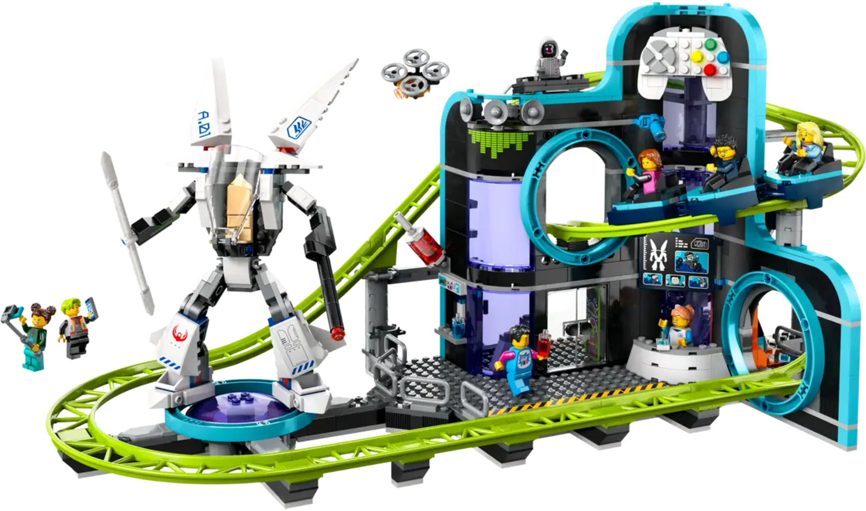 LEGO City - 60421 Zabaviščni park Svet robotov - Playpolis Slovenija